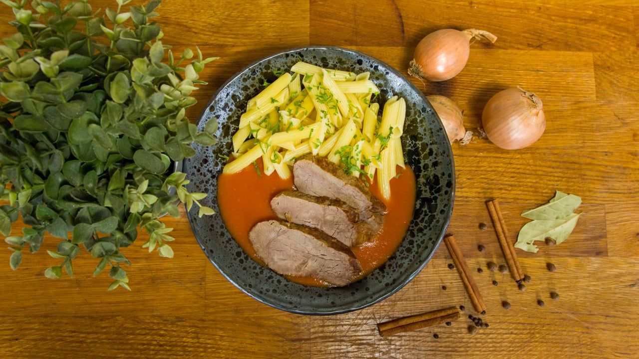 Jemná rajská omáčka s hovězím masem: Pokrm, který vás na chvíli vrátí ...